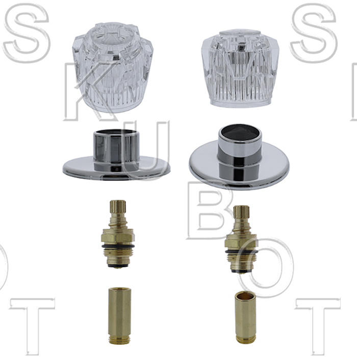 Factory Direct Plumbing Supply | Replacement Phoenix* 2 Valve Tub ...