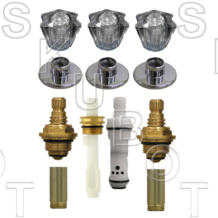 Factory Direct Plumbing Supply | Phoenix* 3 Valve Tub & Shower Rebuild ...