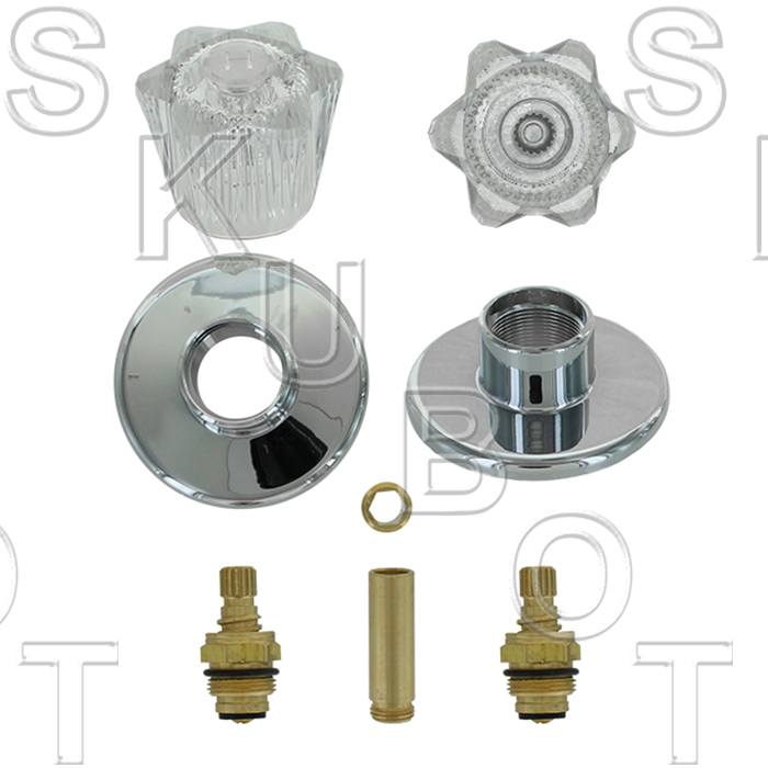 Factory Direct Plumbing Supply | Replacement Phoenix* 2 Valve Tub ...