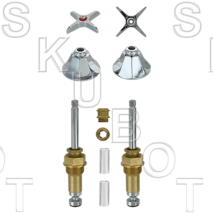 Eljer Old Style Lusterline Tub/Shower Rebuild Kit at Gabrielle Krefft blog